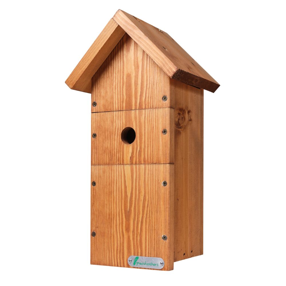 Bird Boxes | Bird Nesting Boxes | Green Feathers
