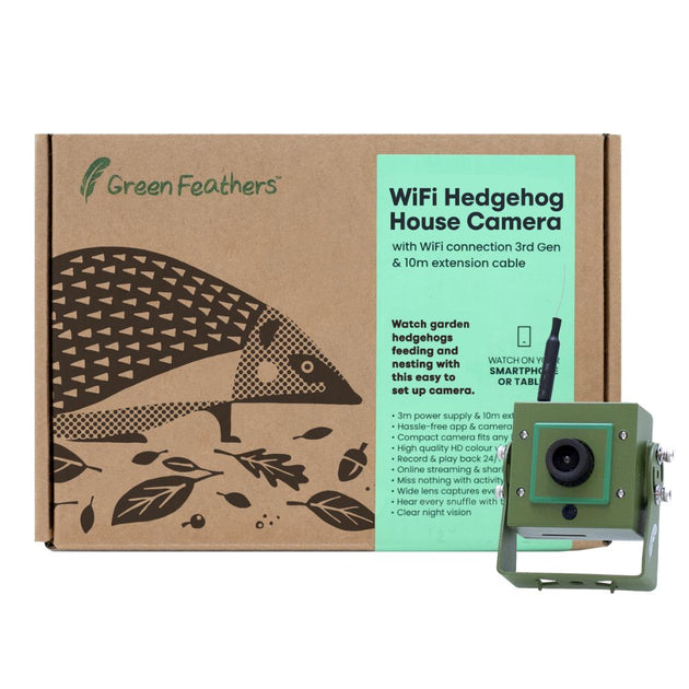 Hedgehog Nest Box Cameras | Green Feathers