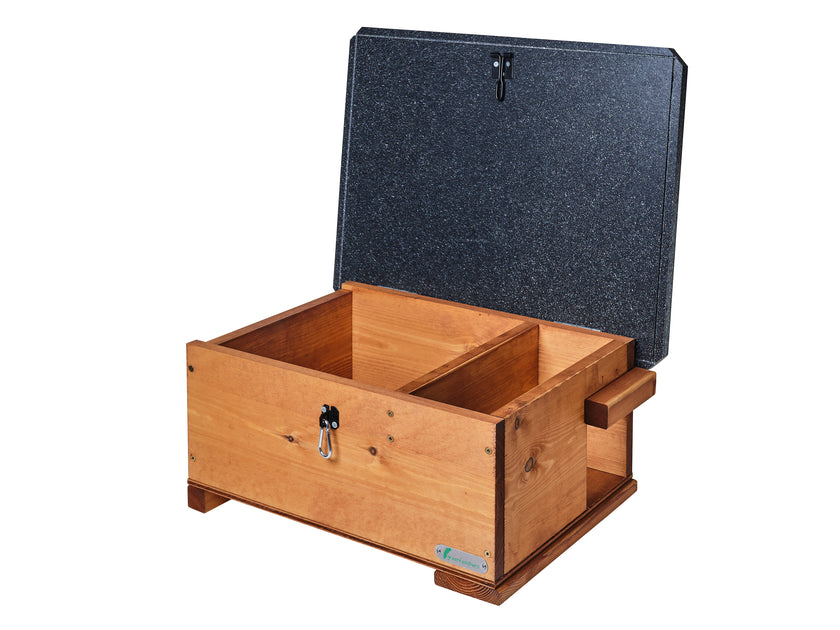 Hedgehog Hibernation Box - Best Hedgehog House | Green Feathers